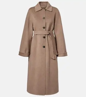 Max Mara Centro Belted Cashmere Coat
