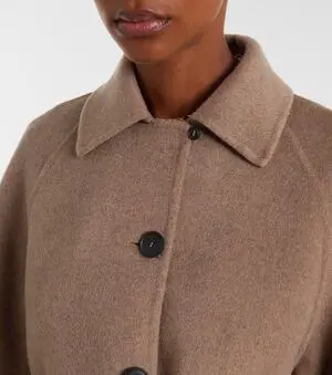 Max Mara Centro Belted Cashmere Coat