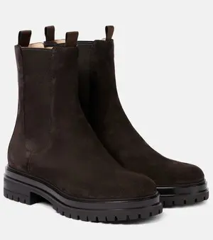 GIANVITO ROSSI Gianvito Rossi Chester Suede Chelsea Boots