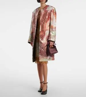 JACQUES WEI Sequined Coat