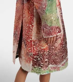 JACQUES WEI Sequined Coat