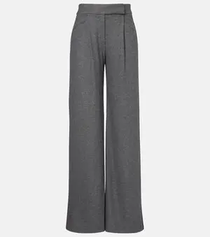 Grey Wide Leg Trousers