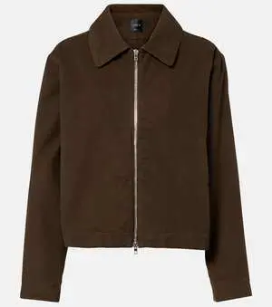 LESET Chloe Cotton Canvas Jacket