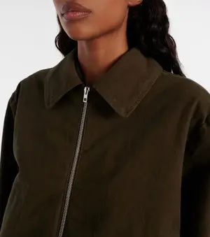 LESET Chloe Cotton Canvas Jacket