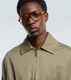 Loewe Slim Round Frame Glasses
