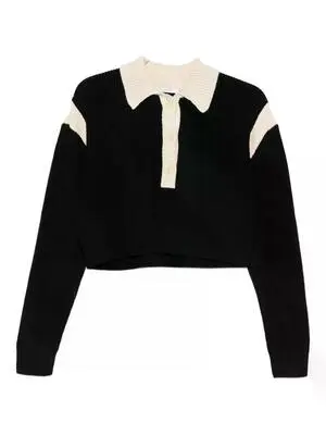 Patrizia Pepe Colour-block Knit Sweater