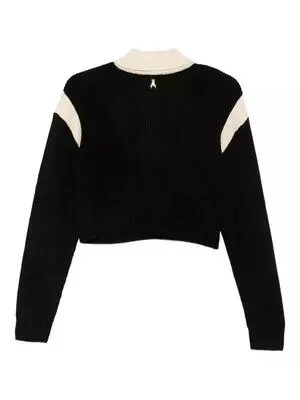 Patrizia Pepe Colour-block Knit Sweater