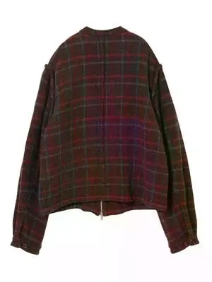 UNDERCOVERISM Checked Zip-up Jacket