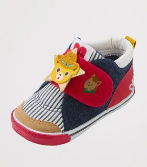 MIKI HOUSE Cotton-blend Sneakers