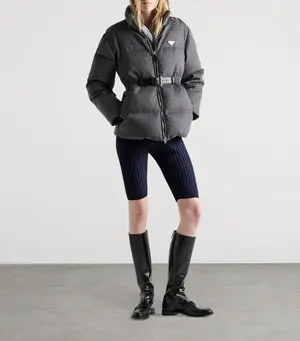 Prada Wool Loden Down Jacket