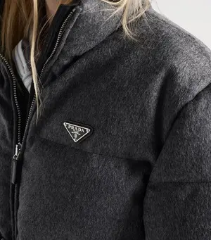 Prada Wool Loden Down Jacket