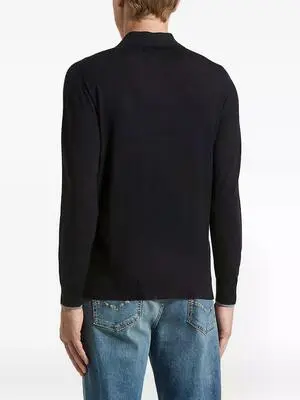 Peserico Long-sleeve Polo Sweater