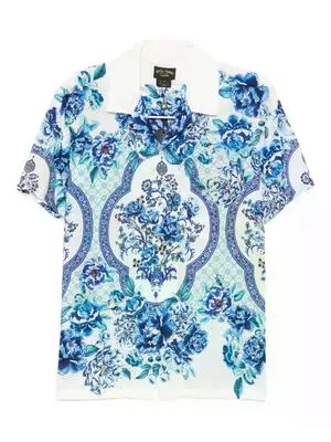 Camilla Short-sleeve Graphic-print Shirt