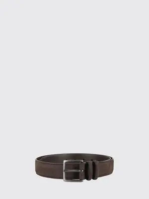 ORTIGNI Suede Belt - Brown
