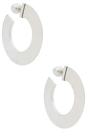 Alaïa Small Blade Hoop Earrings