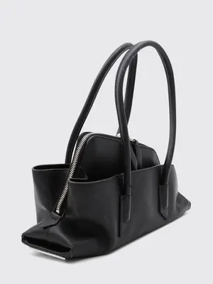 Attico La Passeggiata Small Leather Shoulder Bag