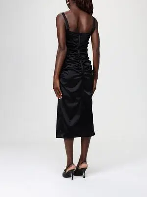 Dolce & Gabbana Ruched Midi Dress
