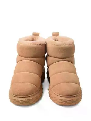 JIMMY CHOO Xan Quilted Boots - Brown