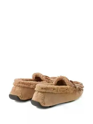 JIMMY CHOO Manon Shearling Trim Loafers