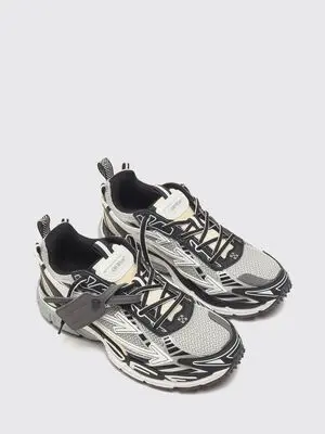Off-White Lace-up Sneakers - Grey