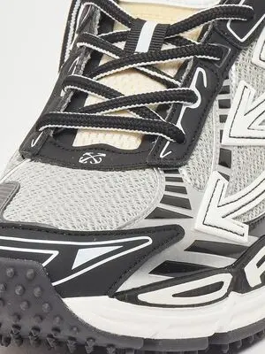 Off-White Lace-up Sneakers - Grey