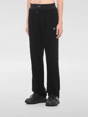Philipp Plein Black Wash Pants For Men