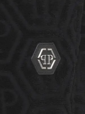 Philipp Plein Monogrammed Sweatpants - Black