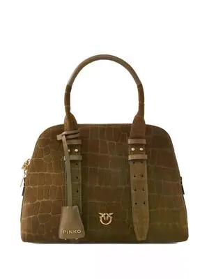 Pinko Crocodile-effect Shoulder Bag