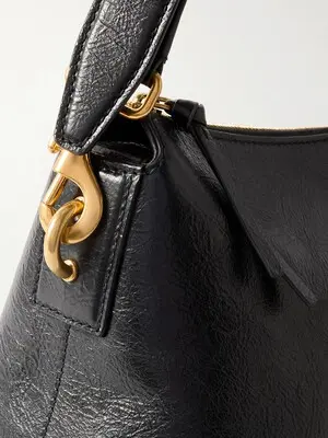 Dries Van Noten Textured-leather Shoulder Bag