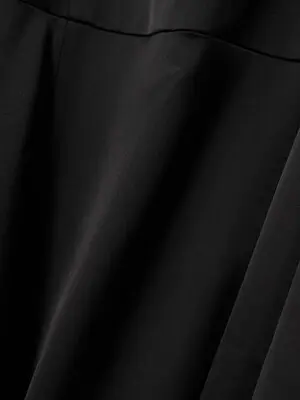 LIBEROWE Duchesse-satin Mini Dress - Black