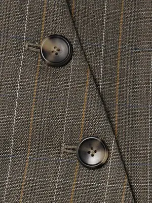 TWP Tyler Checked Wool Vest