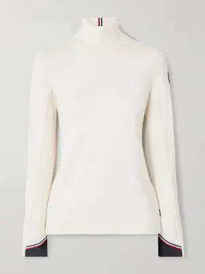 Moncler Polartec Stretch-knit Turtleneck Base Layer