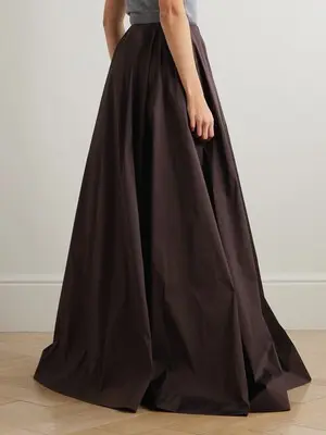 Bernadette Kennedy Taffeta Maxi Skirt