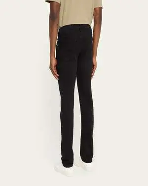 FRAME Jetset Modern Straight Jeans - Black