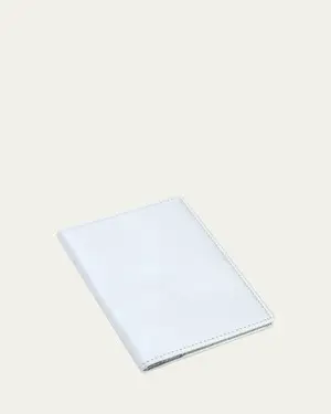 ROYCE NEW YORK Rfid Blocking Passport Case, Personalized - Silver
