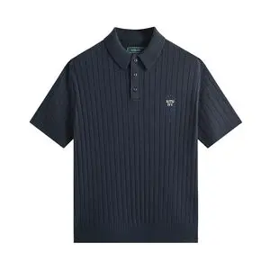 Kith Ivy Knit Tilden Polo - Black