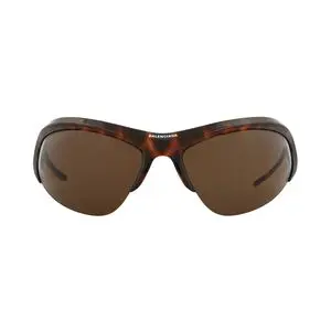 Balenciaga Shield Bio Injection Sunglasses - Brown