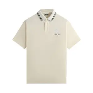 Kith Ivy Tipped Polo Shirt - Tan