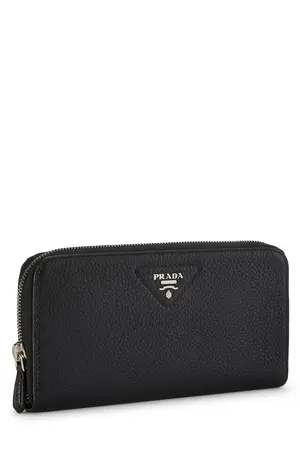 Prada Vitello Daino Continental Wallet