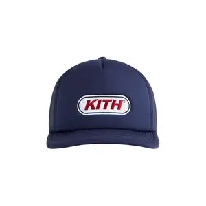 Kith Poly Foam Nolan Trucker Cap - Black