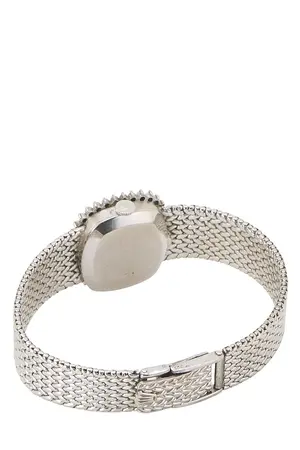 Rolex White Gold Diamond Cushion Watch