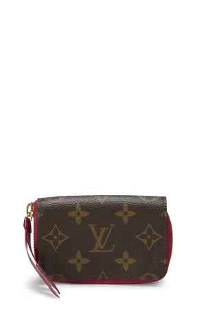 LOUIS VUITTON Monogram Canvas Zippy Multi Cartes - Pink