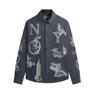 Kith Ny Symbols Graphic Apollo Shirt - Black