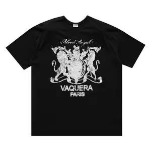 Vaquera Shoulder Pad T-shirt - Black