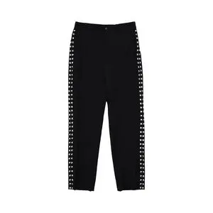 Comme Des Garçons Slim Leg Trousers With Studs
