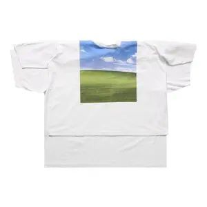Vetements Desktop Double Layered T-shirt - White