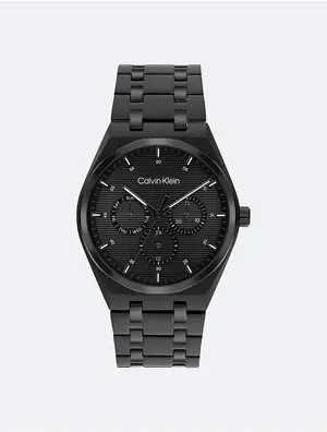 Calvin Klein Multifunction Link Bracelet Watch - Black