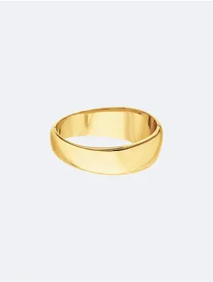 Calvin Klein Smooth Metal Bangle - Gold