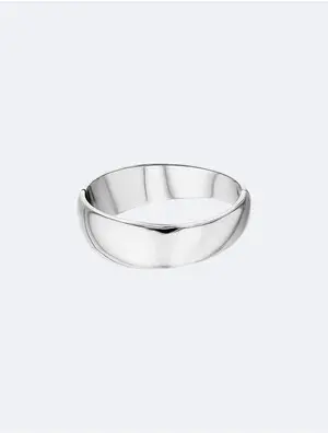 Calvin Klein Smooth Metal Bangle - Silver