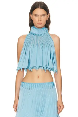 Alaia Halter Neck Blouses